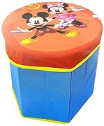 Úložný box disne úložný box na hračky s víkem mickey a minnie mouse