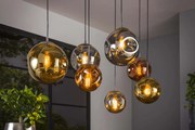 Závěsné skleněné svítidlo nad jídelní stůl Pasteri Glass 7