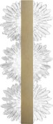 Toolight Toolight, LED nástěnné svítidlo, 9W, 500lm, 4000K, G149-3W, zlatá matná, OSW-04705