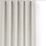 Krémový sametový dimout závěs 400x250 cm Velto – Filumi