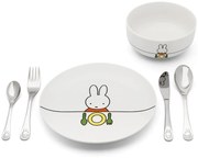 Porcelánová dětská jídelní sada 6 ks Miffy – Zilverstad