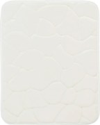 BO-MA, Protiskluzová koupelnová předložka 3D 0133 White, 50x80, bílá, koupelna