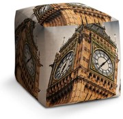 Sablio Taburet Cube Clock tower: 40x40x40 cm