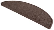 Vopi Nášlapy na schody Astra hnědá půlkruh, samolepící - 24x65 půlkruh (rozměr včetně ohybu)