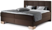 ND Viana Boxspring 160x200cm hnědá
