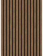 Mexen Lam-F akustické nástěnné lamely 275 x 31,5 cm, plsť 6 mm, Dub Mocca - S105-275317-2812-074