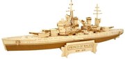 Woodcraft Dřevěné 3D puzzle bitevní loď Prince of Wales
