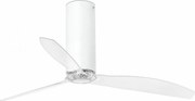 FARO 32034 TUBE FAN, bílá/transparentní, stropní ventilátor s DC motorem - FARO