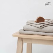 Vaflový lněný ručník v přírodní barvě 45x65 cm Natural Fine Waffle – Linen Tales