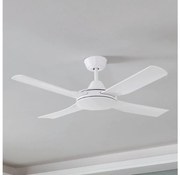 Eglo 35088 - Stropní ventilátor BONDI 52W/230V + DO bílá