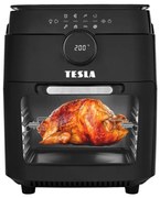 TESLA Electronics AirCook & Grill - Chytrá horkovzdušná fritéza 12 l 1800W/230V