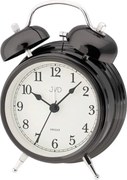 Tichý netikající ručkový budík JVD sweep SRP2217.4 s mechanickými zvonky