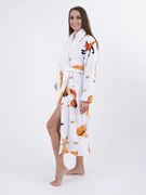 MK Lůžkoviny Mikroplyšový župan Ema - Lišky 02 velikost M