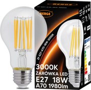 SADA 6x LED žárovka E27 18W 1980lm 3000K - teplá bílá