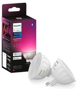 SADA 2x LED RGBW Stmívatelná žárovka Philips Hue WACA GU5,3/MR16/6,3W/12V