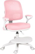 Dětská rostoucí židle Neoseat JUNI 020 — látka, pratelný potah, růžová