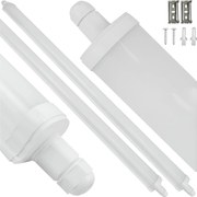 2X LED svítidlo hermetické 120cm 60W 6600lm 4000k IP65