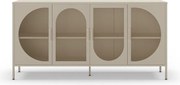 Krémová komoda 160x90 cm Tayra – Marckeric