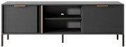 LARS a | TV stolek RTV 153 2D | 153,1 cm | antracit