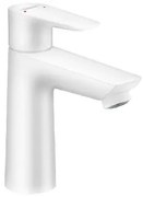 Hansgrohe Talis E - Umyvadlová baterie s výpustí, matná bílá 71710700