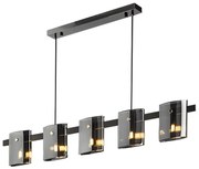 Toolight Stropní osvětlení Modern Black APP1706-5CP GREY