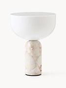 Malá přenosná stolní LED lampa z mramoru Kizu, stmívatelná