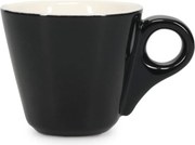 Černý porcelánový šálek na espresso 80 ml Barista – BonBistro
