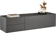 XXXLutz NÍZKÁ KOMODA, antracitová, 181/44/50 cm Dieter Knoll - TV stolky & komody pod TV - 001770003603