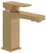 Villeroy & Boch Architectura Square - Umyvadlová baterie AquaSmart, kartáčované zlato TVW12500400076