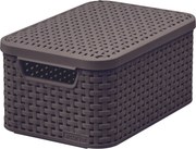 CURVER - Box úložný s víkem STYLE S hnědý