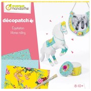 Kreativní sada - ubrousková technika decoupage - Kůň