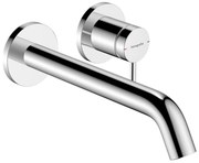 Hansgrohe Tecturis S - Umyvadlová baterie pod omítku, s výpustí, 2-otvorová instalace, EcoSmart, chrom 73351000