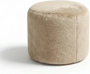 Sablio Taburet Circle SOFTY - Sand  - 38x48 cm