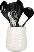 KitchenAid 5 kuchyňských nástrojů v nádobě Onyx Black