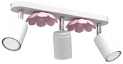 Luminex Bodové svítidlo FLOWER 3xGU10/8W/230V bílá 3877