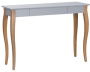 Tmavě šedý psací stůl Ragaba Lillo, délka 105 cm