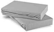 Prostěradlo ložní šedá jersey EMI, Dětská plachta 60x120