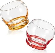 Crystalex Sklenice Crazy barevné 60 ml, 6 ks