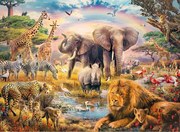 Puzzle ravensburger puzzle 132843 divoká příroda 100 dílků