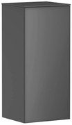 Hansgrohe Xevolos E - Boční skříňka 41x89x36 cm, 1 dvířka, panty vlevo, matná šedá/metalická šedá 54214770