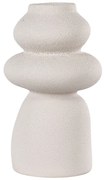 Krémová váza z kameniny (výška 26,5 cm) – House Nordic