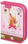 Herlitz Plný penál, 1 chlopeň, Pretty Pets Kůň