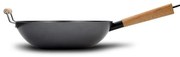 Wok uhlíková ocel Cantonese 35cm