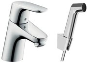 Hansgrohe Focus umyvadlová baterie s bidetovou sprškou chrom 31926000