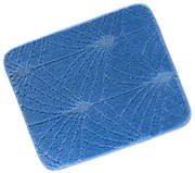 Bellatex koupelnová předložka BANY 60x50 cm  bez výkroje Chrpa tmavě modrá