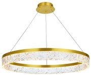 Toolight Závěsné LED osvětlení E11 LHJ047-CP 80 cm zlaté