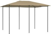vidaXL Marketos Altán 3 x 4 x 2,6 m taupe 160 g/m²