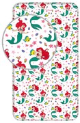Jerry Fabrics Bavlněné prostěradlo s gumičkou 90x200 Ariel Princess pro děti 23. srpna