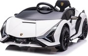 HOMCOM Dětské Elektrické Auto 12V 2 Režimy Jízdy Lamborghini SIAN SUV Hračkové Elektrické Vozidlo s Dálkovým Ovládáním Hudba (MP3/USB) Světlo 3-5 Let