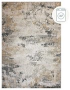 Šedobéžový pratelný koberec 152x230 cm Lila Abstract – Flair Rugs